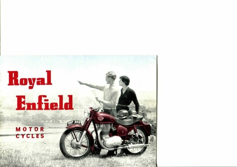 1956 Brochure complete - Royal Enfield